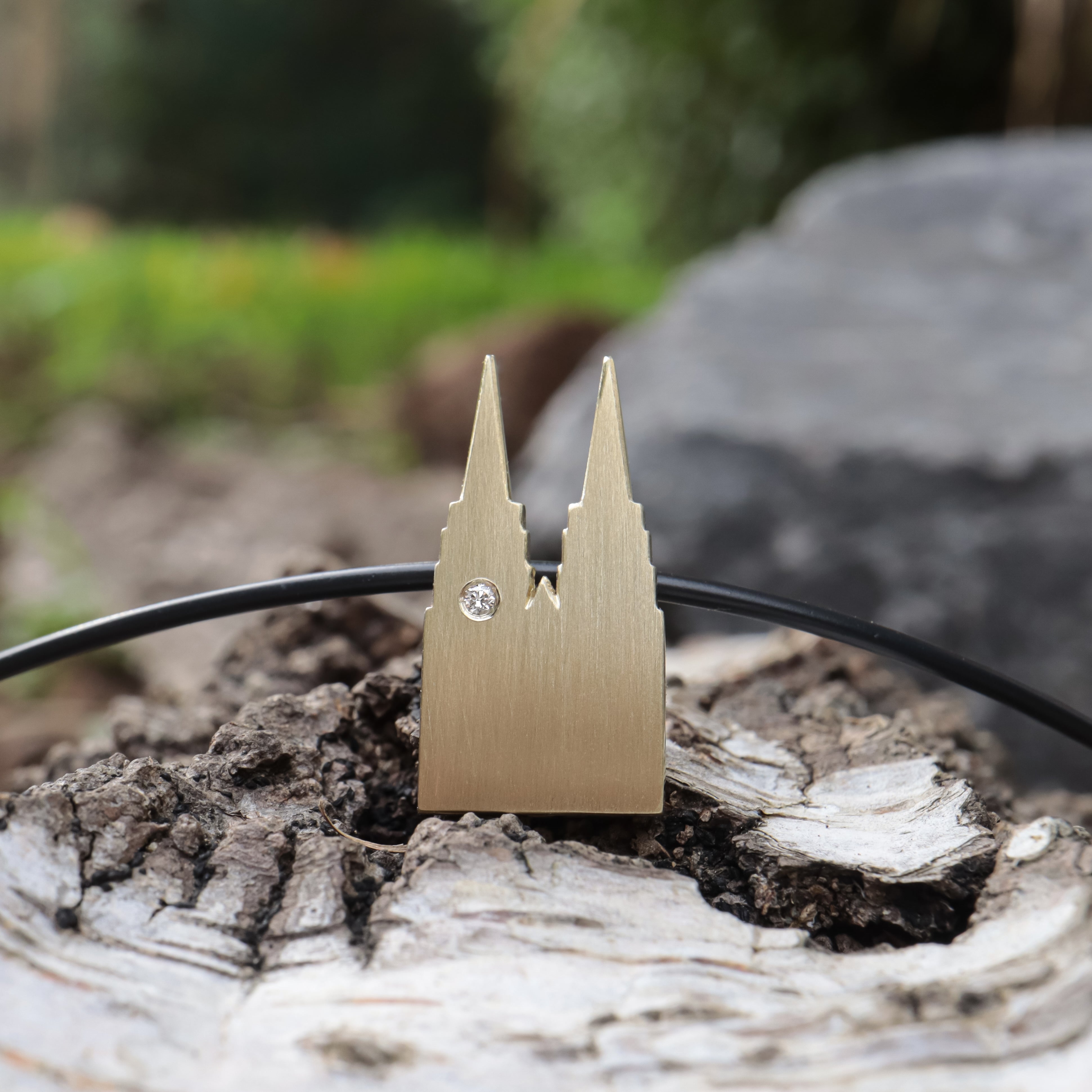 Kölner-Premium+ Anhänger 585 Gold (M) – Goldschmiede Hecken